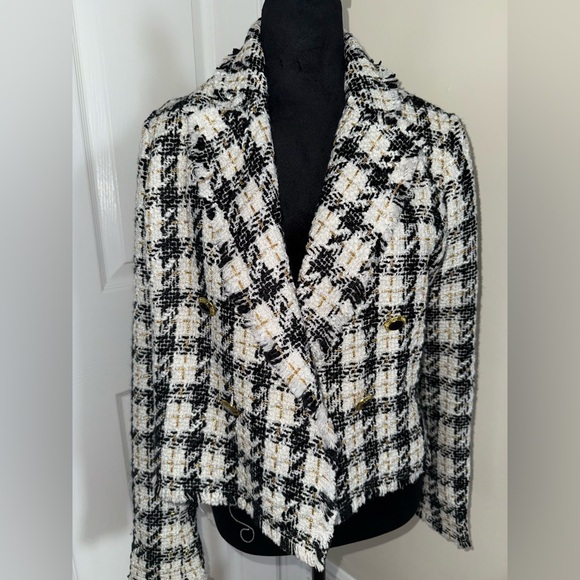House of Harlow 1960 | Jackets & Coats | House Of Harlow Tweed Boucle ...